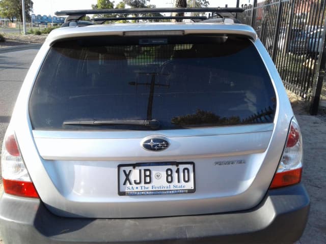 SG9 SUBARU FORESTER TAILGATE SILVER SPOILERED TYPE. S8070523 | Auto ...