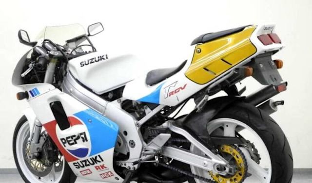 SUZUKI RGV250 GAMMA 1989 VJ21 SP PEPSI VERSION GRAPHIC DECALS ...