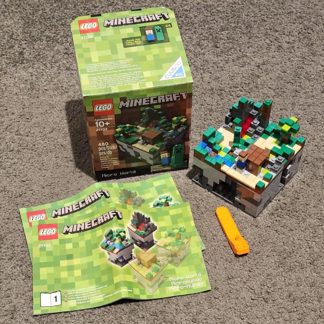 LEGO CUUSOO (IDEAS) MINECRAFT - 21102 - THE FOREST MICRO WORLD - Toys ...