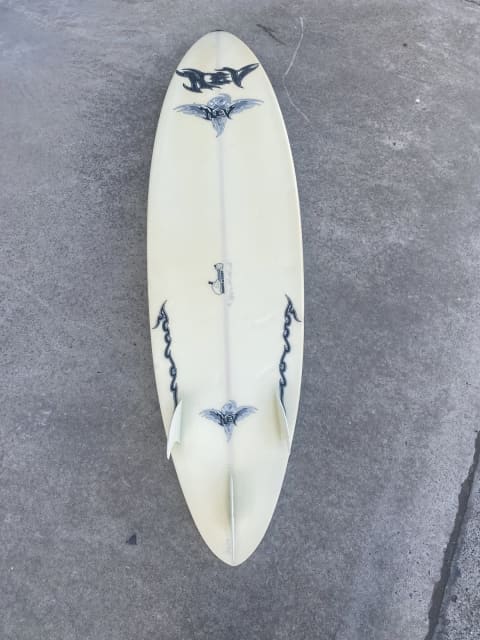 Vintage Surfboard, 6’8 Nev 90’s Thruster | Surfing | Gumtree Australia ...