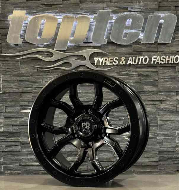 PDXX FURY 17” ALLOY WHEELS HILUX RANGER TRITON PRADO DMAX BT50 PAJERO ...
