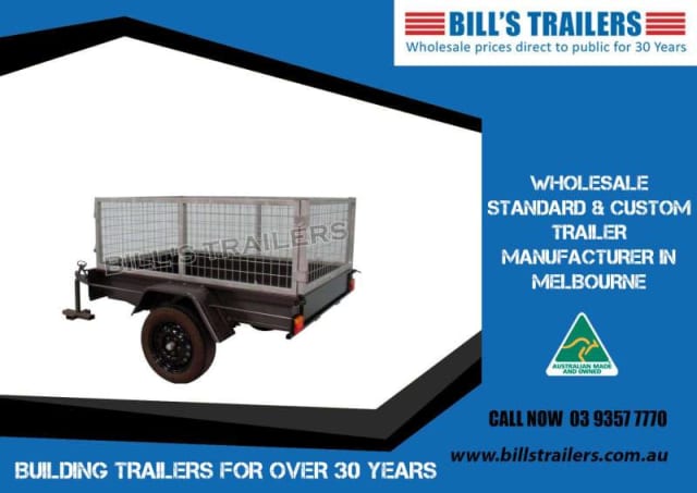 6x4 Cage Trailer - Galvanized - Checker Plate Floor | Trailers ...