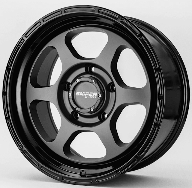 18 Inch Sniper Frontline Gun Metallic Wheels Hilux Fortuner Dmax Prado ...