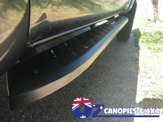 Heavy Duty Steel Side Steps Running Boards Mitsubishi Triton MV 2024 ...