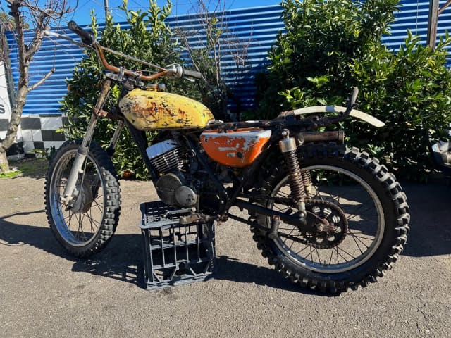 SUZUKI TS 185 A 1976 WRECK OR RESTORE | Motorcycle & Scooter Parts ...