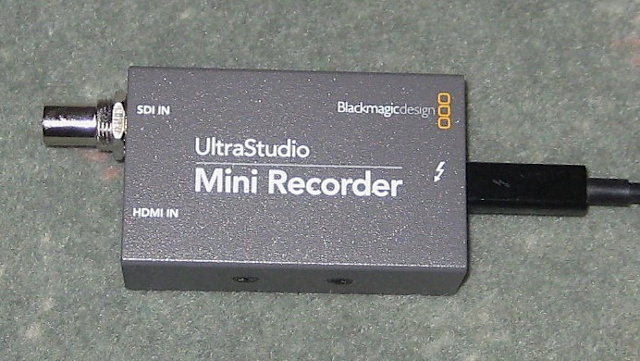 Blackmagic Design UltraStudio Mini Recorder SDI / HDMI Thunderbolt ...