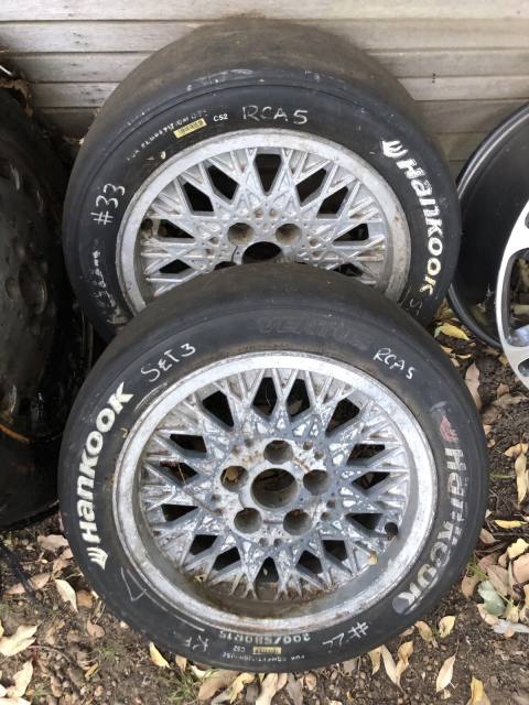 Ford XE ESP 15” Snowflake Mag Wheels with HANKOOK DRAG Slicks | Wheels ...