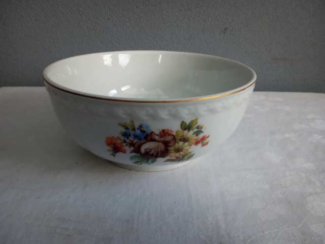 Vintage M. Z Czechoslovakia China Porcelain Bowl - Dinnerware in ...