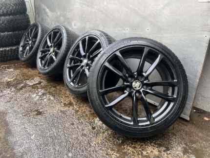 HSV VF REDLINE SSV STAGGERED USA FORGED WHEELS 19 | Wheels, Tyres ...
