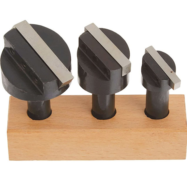 Milling Machine Fly Cutter Set with Tool Bits M1096 Steelex, New boxed ...