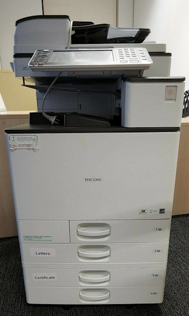 Ricoh Color MPC3003 A4/A3 Copy/Print/Scan/Fax Excellent Cond Low Ks ...