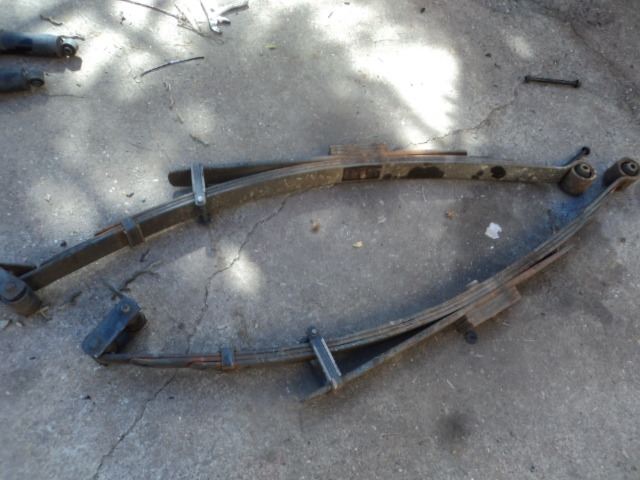 2005 FORD FALCON BA BF ONE TONNE UTE REAR SPRINGS HEAVY DUTY FIT AU FG ...