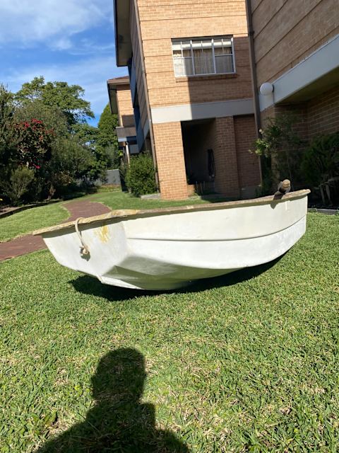 Rowing Dinghy/Tender With Oars & Rowlocks | Tinnies & Dinghies ...