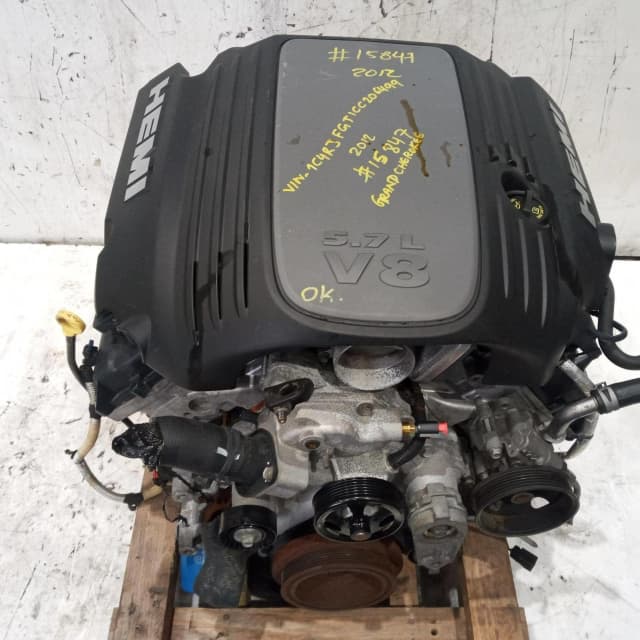 GRAND CHEROKEE WK ENGINE 5.7 EZH CODE******2022 | Engine, Engine Parts ...