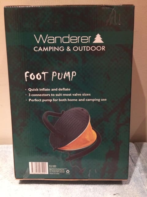 Brand New Wanderer Foot Pump | Camping & Hiking | Gumtree Australia ...