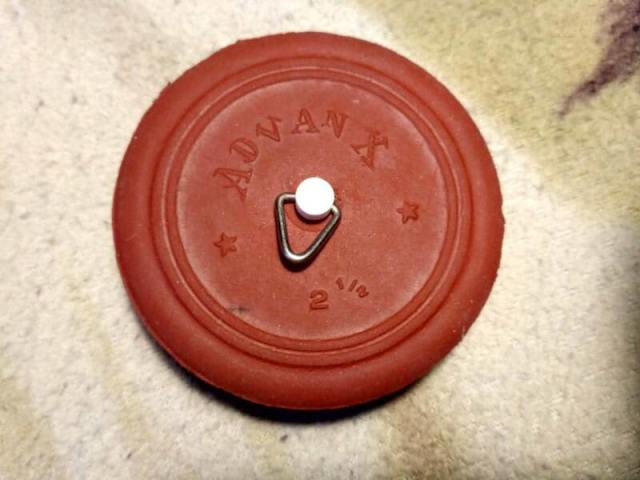 New - Red Pinned Rubber Plug Suits 60~65mm Sink, Basin and Bath ...