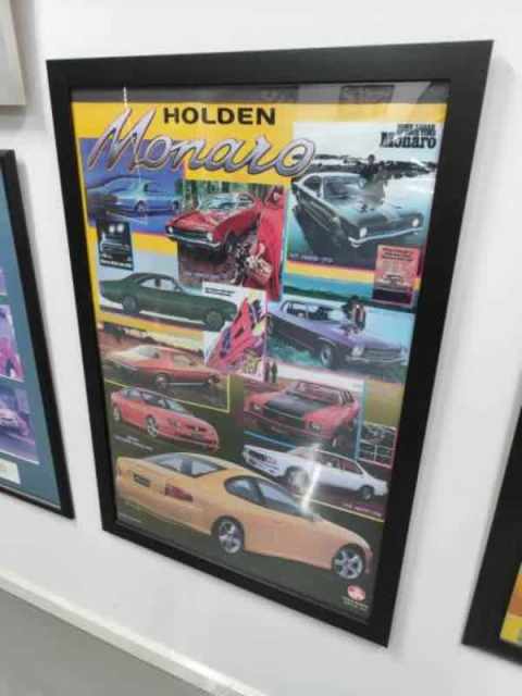 Holden Monaro Poster - History of the Monaro CV8 Collectable Framed ...