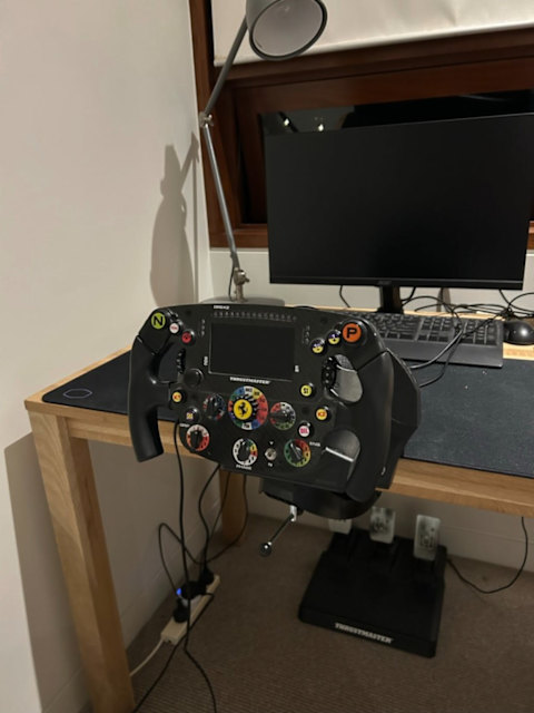 Complete Thrustmaster Racing Simulator Setup With SF1000 Wheel ...