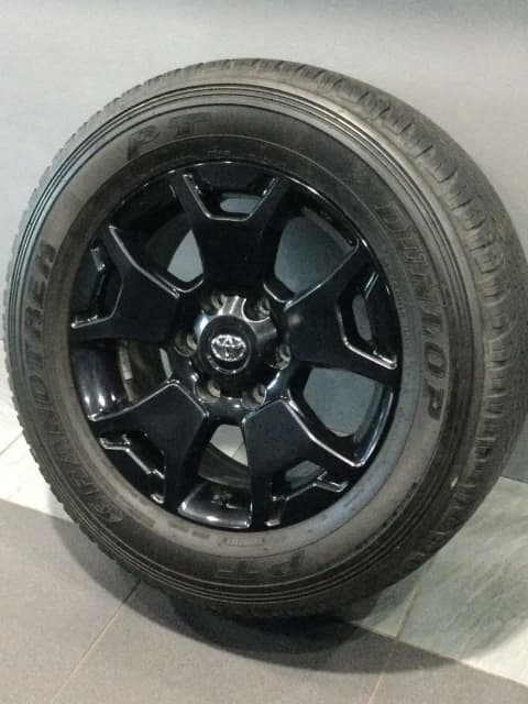 TOYOTA HILUX ROGUE MY20 18” GENUINE ALLOY WHEELS & TYRES PRADO | Wheels ...