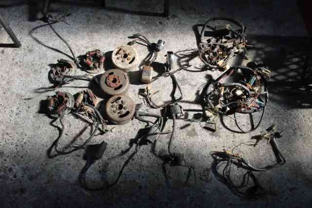 YAMAHA DT TWIN SHOCK IGNITION .CDI,PARTS LOOMS.STATOR,FLYWHEEL ...