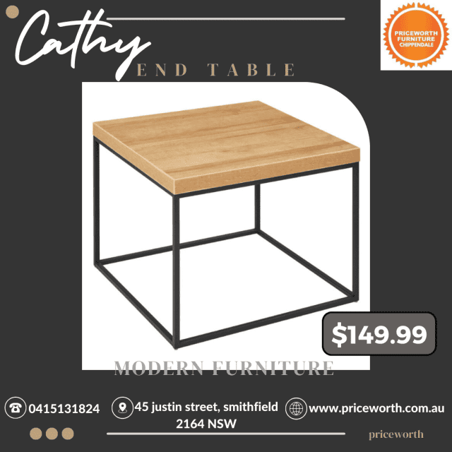 Small table, big style with CATHY END TABLE - Buffets & Side Tables in ...