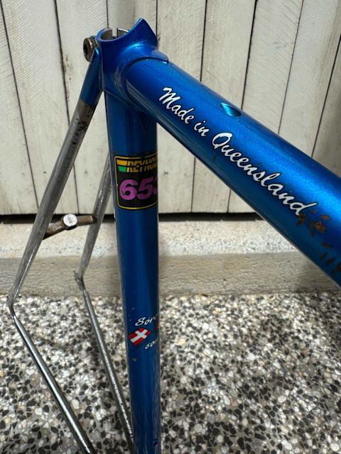 Soren Son Reynolds 653 Vintage Steel Frameset - Bicycle Parts and ...