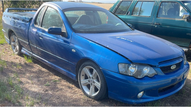 FORD FALCON MK2 BA XR8 260 BOSS V8 AUTO SHOCKWAVE BLUE UTE FPV 290 ...