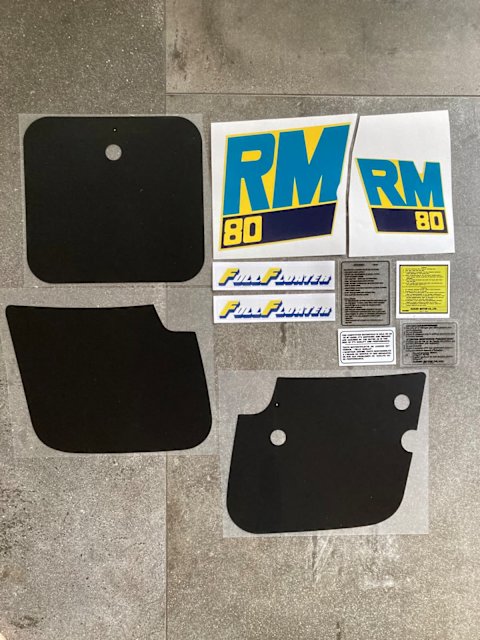 Suzuki 1988 RM80 Full Decal Set | Motorcycle & Scooter Parts | Gumtree ...