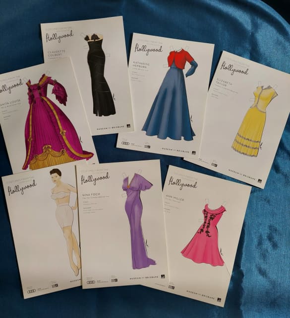 Costumes From The Golden Age Of Hollywood, Cut Out Doll and Dresses ...