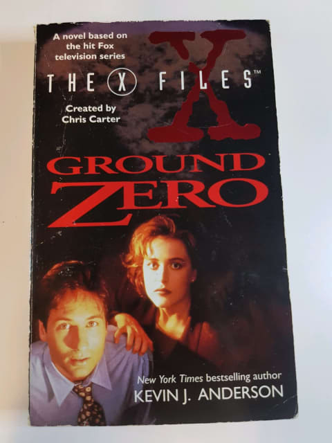 The X Files Ground Zero By Kevin J. Anderson *C3 | Fiction Books ...