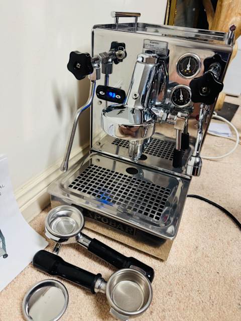 Expobar dual boiler PID office leva2 espresso coffee machine Excellent ...