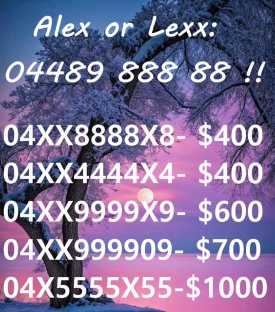 VIP Most Expensive Mobile Numbers For SALE !!! | iPhone | Gumtree ...