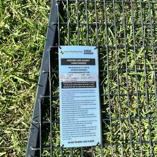 Cargo Barrier - Hyundai iLoad (Over wheel arch) | Other Parts ...