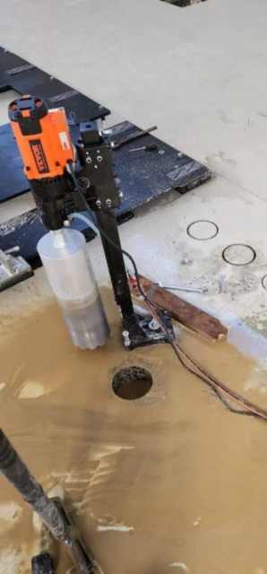 Vevor Diamond Core Drill with 160mm and 110mm Core Drill Bits - Power ...