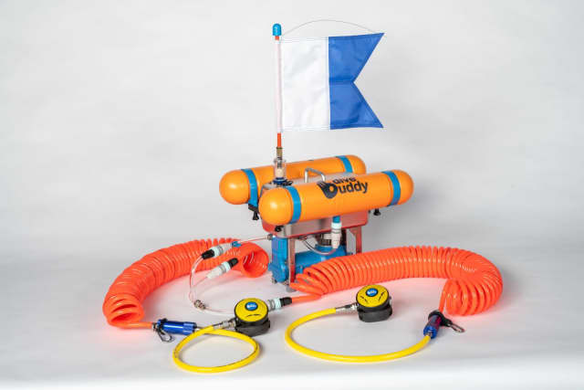 DIVEBUDDY HOOKAH DIVING System Easy diving, clean hulls, find treasure ...