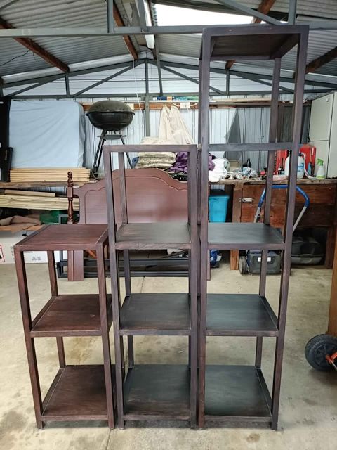 Sturdy 3 Piece Freedom Display Shelving Unit Lounge Furniture ...