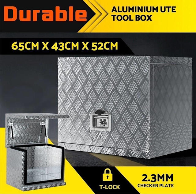 Aluminium 65cm Ute Tool Box Storage Generator Truck Trailer Canopy ...