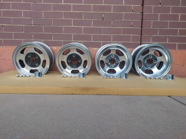 Magnum Mags. Set of 4 rims. 2 of 13 x 7, 2 of 13 x 6 PCD: 4 x 108 mm ...