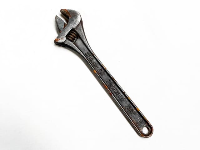 Vintage Adjustable Crescent Spanner manufactured by Sidchrome | Hand ...