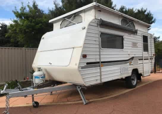 14” caravan, 1996 pacific traveler | Caravans | Gumtree Australia ...