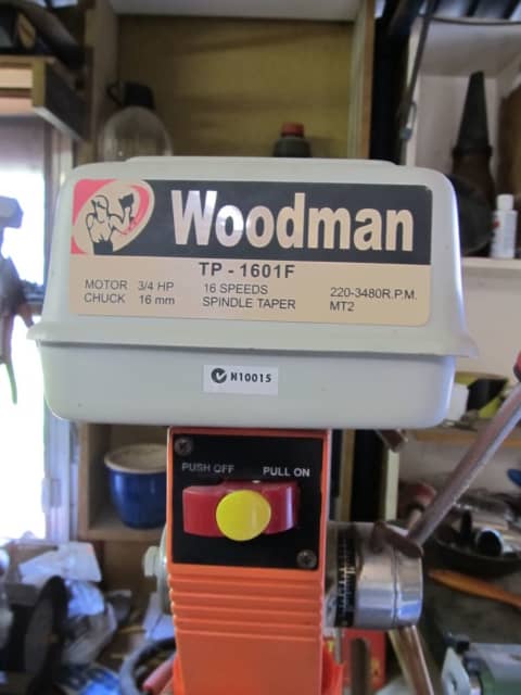 Woodman Pedestal Drill model TP-1601F. - Power Tools in Morphett Vale ...