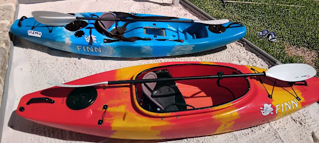 Finn Griffin and Finn Gizmo Vision | Kayaks & Paddle | Gumtree ...
