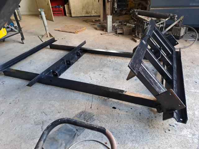 Trailer or ute tipper frame, ram hand hydraulic pump | Truck Parts ...