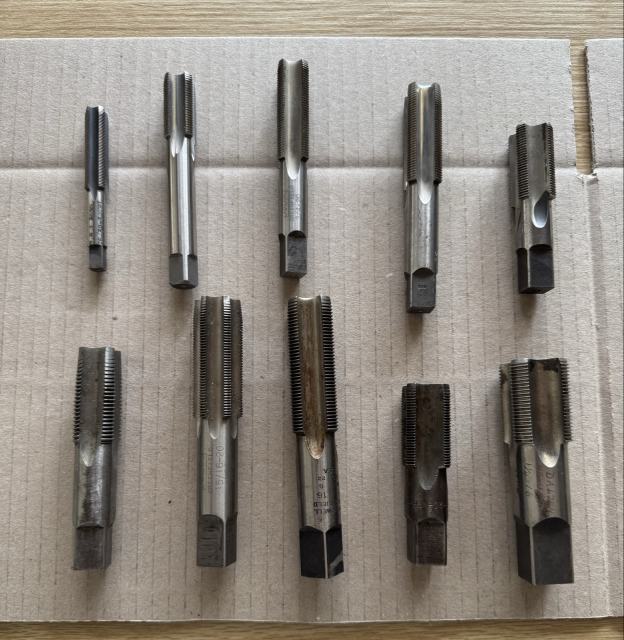 Hand Thread Tap Lot - USA & Aust. made UNEF UNF Whit 5/32”-1. 1/4” In ...