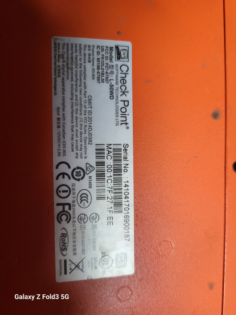 Check point L-50WD Firwall - Modems & Routers in Highgate WA | Gumtree ...