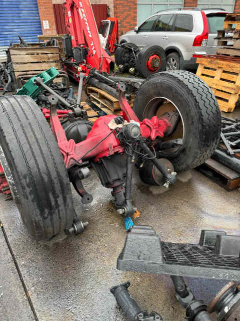 MAN TGX Prime Mover Truck Rear Axle Diff Differential Hubs Shockers ...