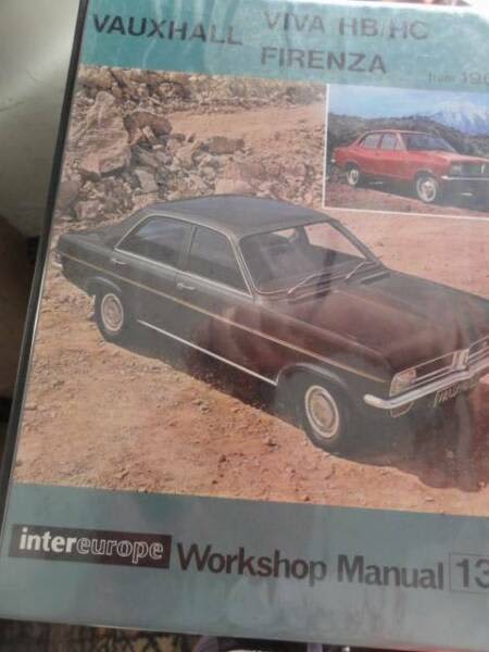 VAUXHALL VIVA, FIRENZA HB HC WORKSHOP MANUAL from 1966 | Engine, Engine Parts & Transmission ...