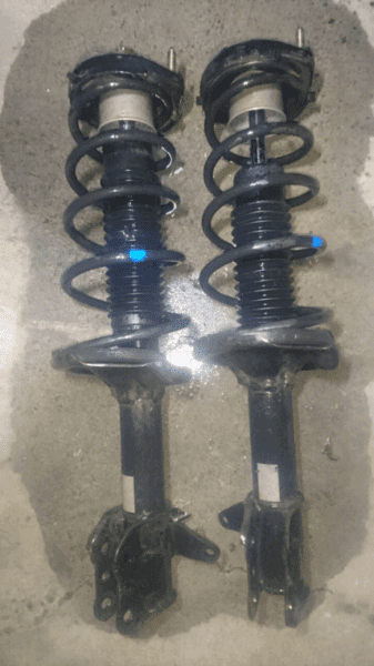 MAZDA 323 BJ FORD LASER 98-03 HATCH SEDAN REAR FRONT SHOCKS PAIR ...