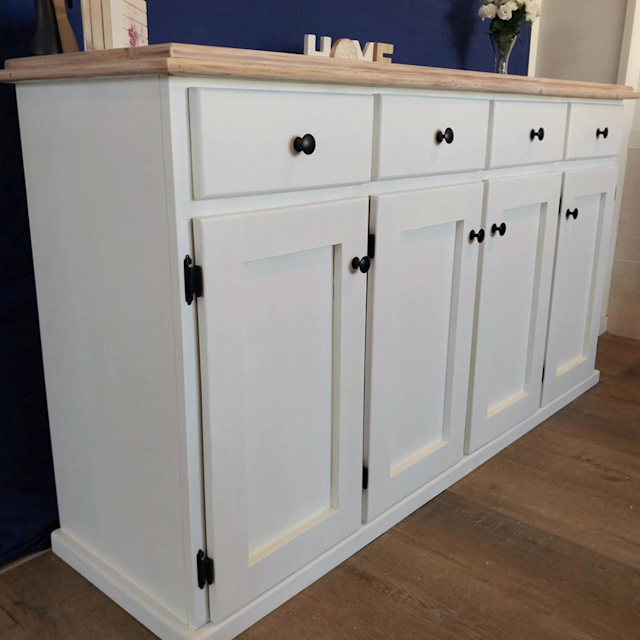Beautiful Refurbished Coastal Timber Buffet. Can Deliver - Buffets ...