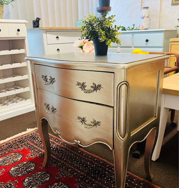 Single Silver Occasional Table | Buffets & Side Tables | Gumtree ...